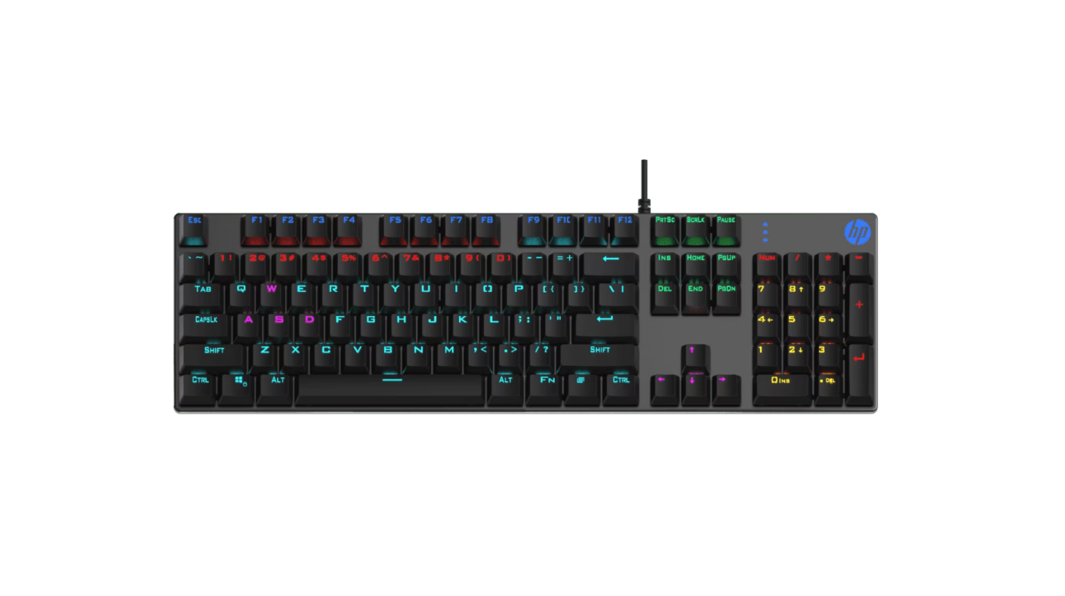 HP BL GK400F Mechanical Gaming Keyboard - HP Store Rajkot