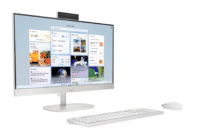 HP 24-cr0477in All-in-One Desktop PC / 13th Generation Intel Core i5 ...